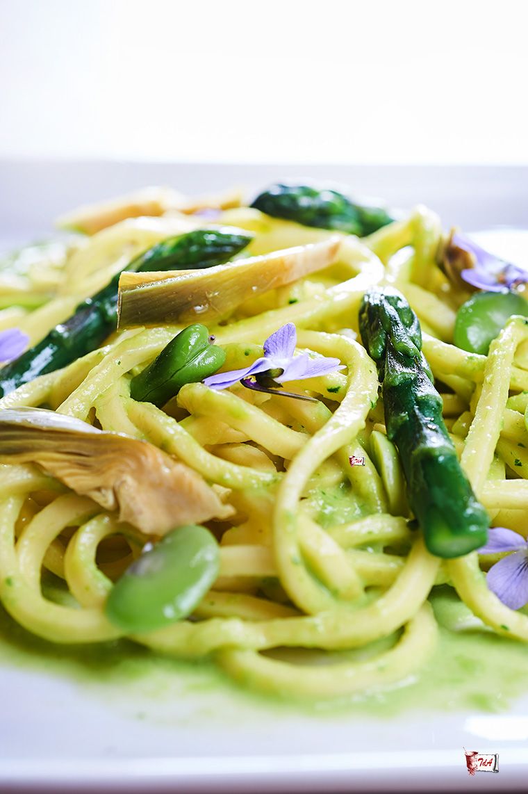 pasta-con-ragu-di-primavera | La Taverna degli Arna
